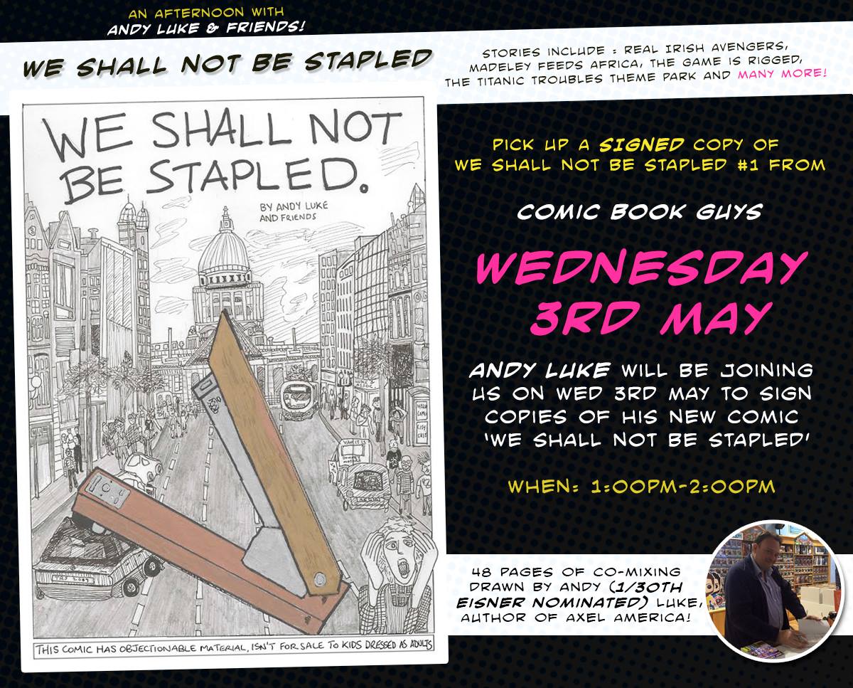 We Shall Not Be Stapled – andy-luke.com